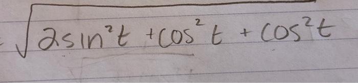 Solved 2sin2t+cos2t+cos2t | Chegg.com