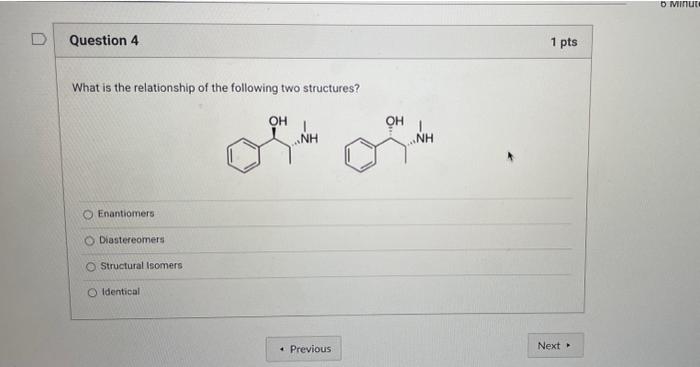 Solved Which of the following choices is a diastereomer of | Chegg.com