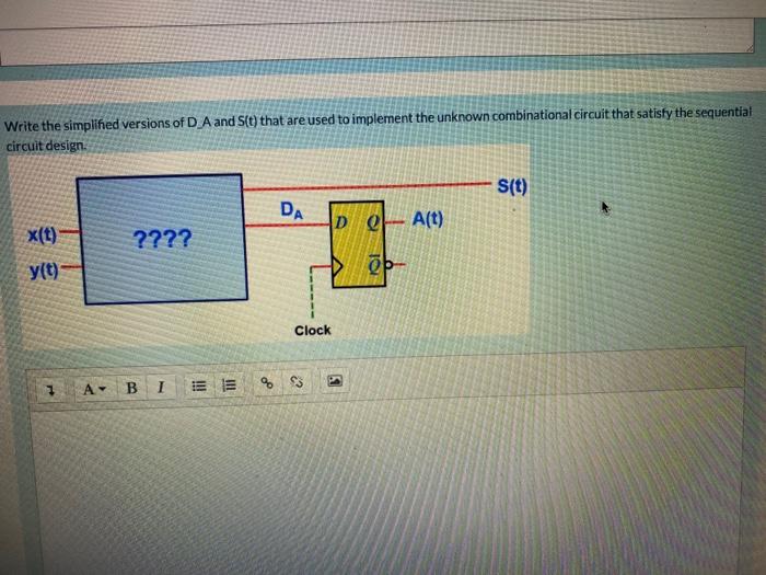 Solved Design a sequential circuit to implement the | Chegg.com