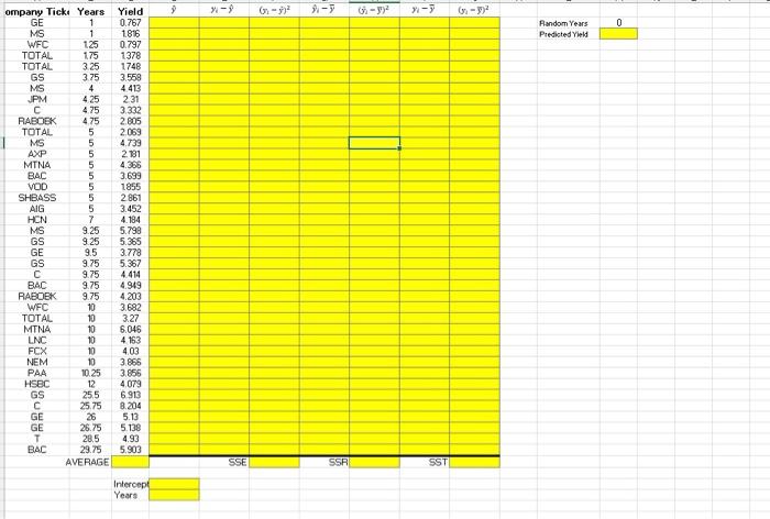 plese can you help me to solve this in excel ? | Chegg.com