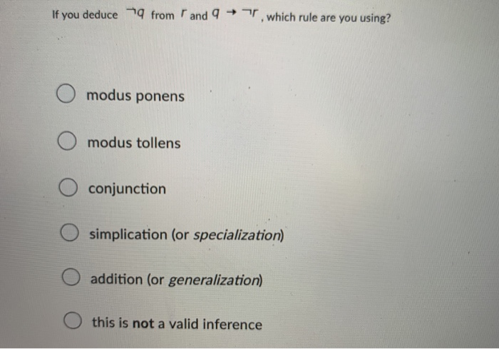 Solved If you deduce 79 from and 9+, which rule are you | Chegg.com