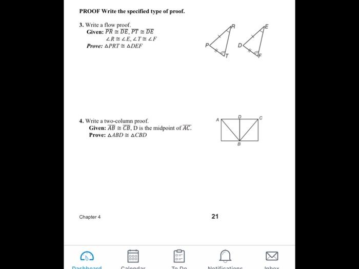 Solved PROOF Write the specified type of proof. 3. Write a | Chegg.com