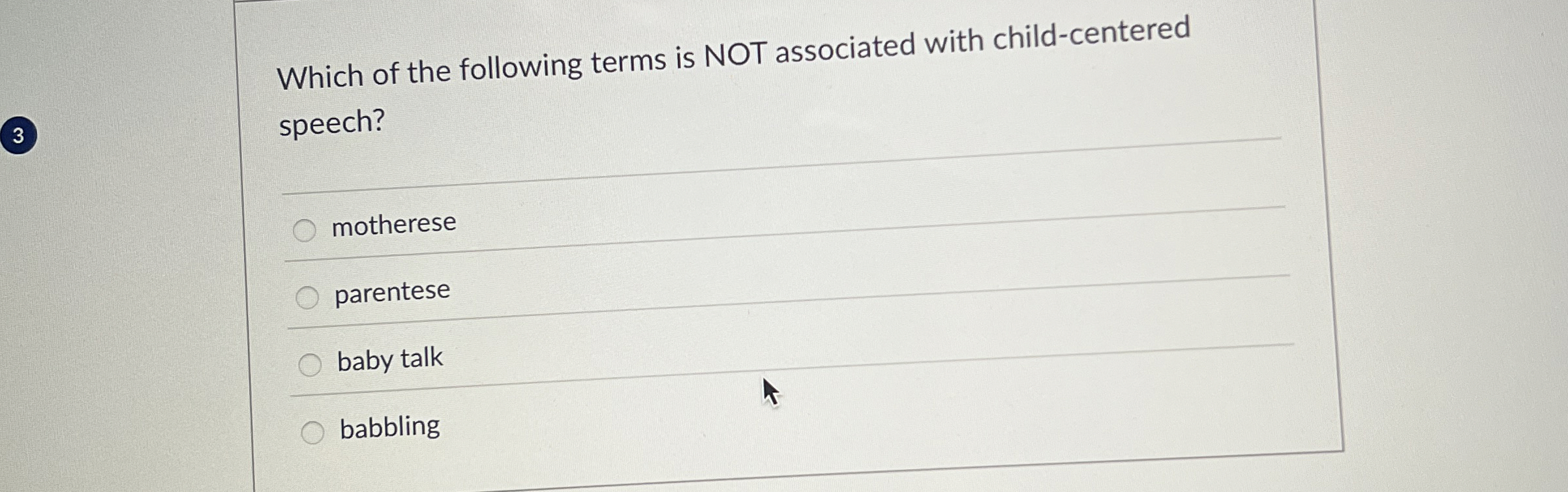 Solved Which of the following terms is NOT associated with | Chegg.com