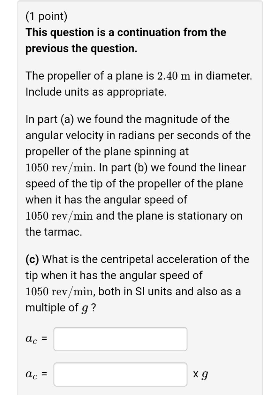 Solved (1 point) This question is a continuation from the | Chegg.com