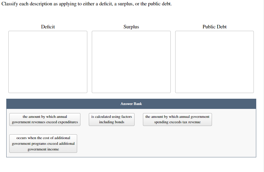 Solved Classify each description as applying to either a | Chegg.com