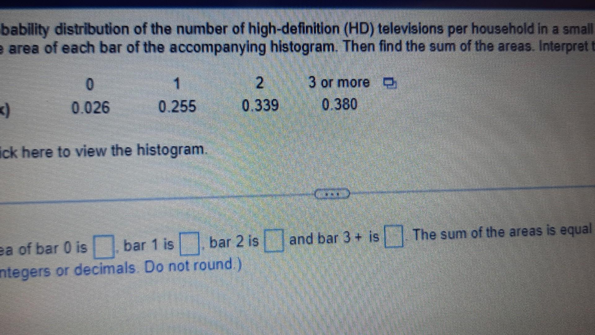 bability distribution of the number of | Chegg.com