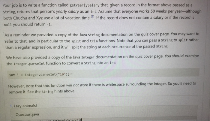 Solved Question 2: Structured String Parsing A common task | Chegg.com