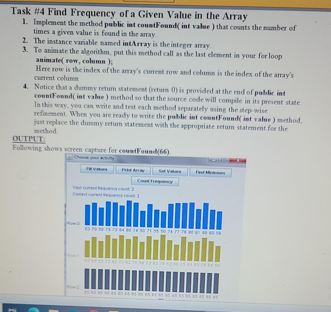 Animation of Multidimensional Programming Activity | Chegg.com