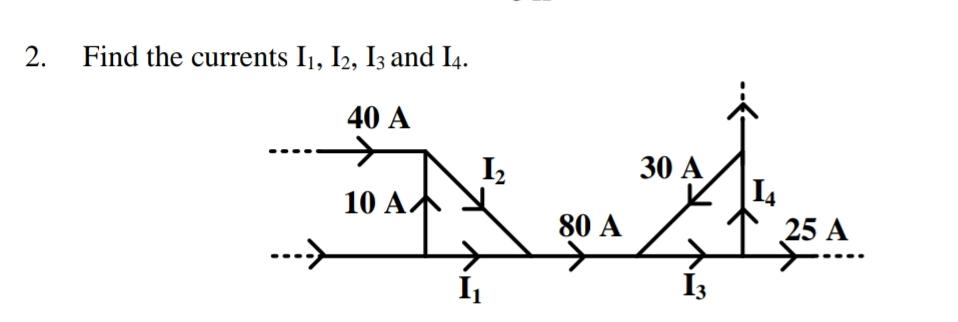 Solved Find the currents I1,I2,I3 ﻿and I4. | Chegg.com