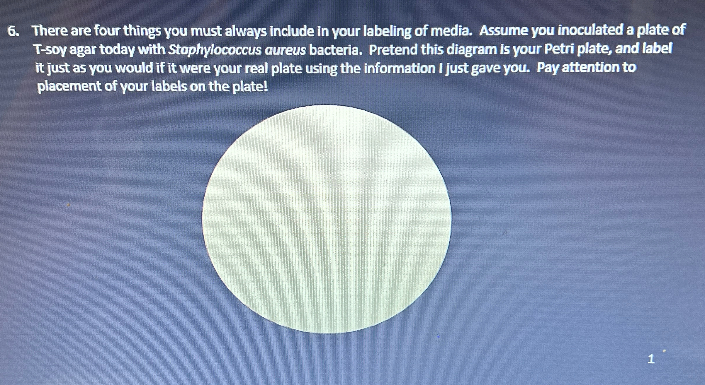 Solved There are four things you must always include in your | Chegg.com