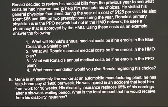 Ronald Roth started his new job as controller with | Chegg.com