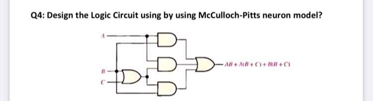 Solved Q4: Design the Logic Circuit using by using | Chegg.com