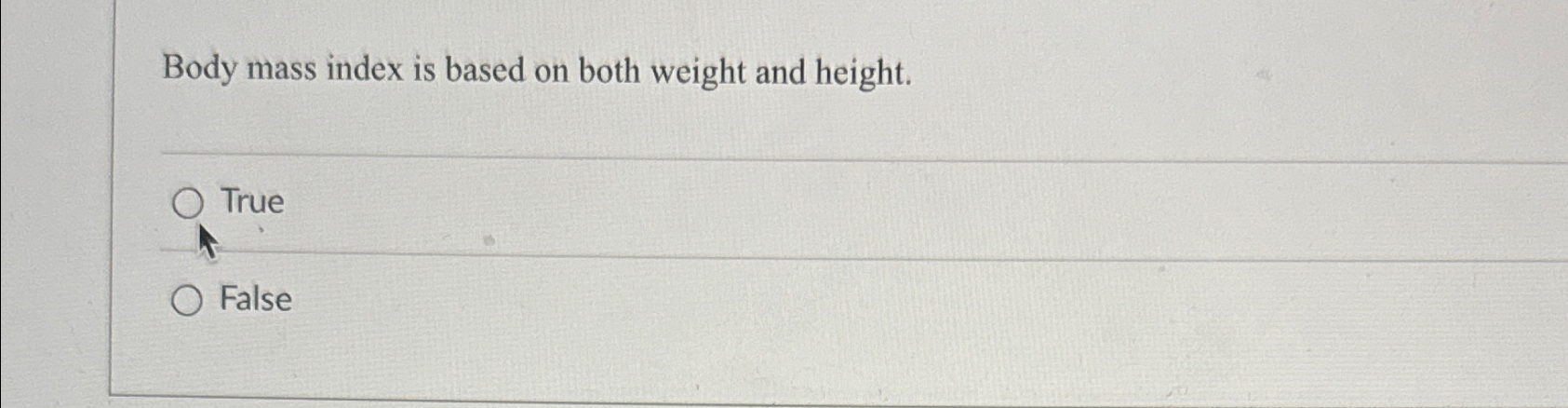 Solved Body mass index is based on both weight and | Chegg.com