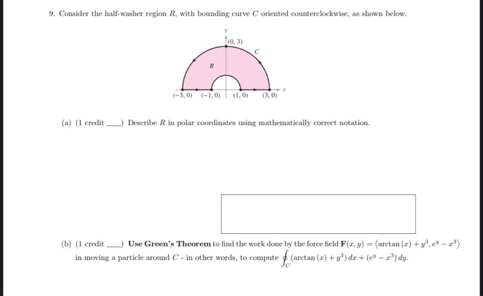 Solved C oriented counterclockwise, 9. Consider the | Chegg.com
