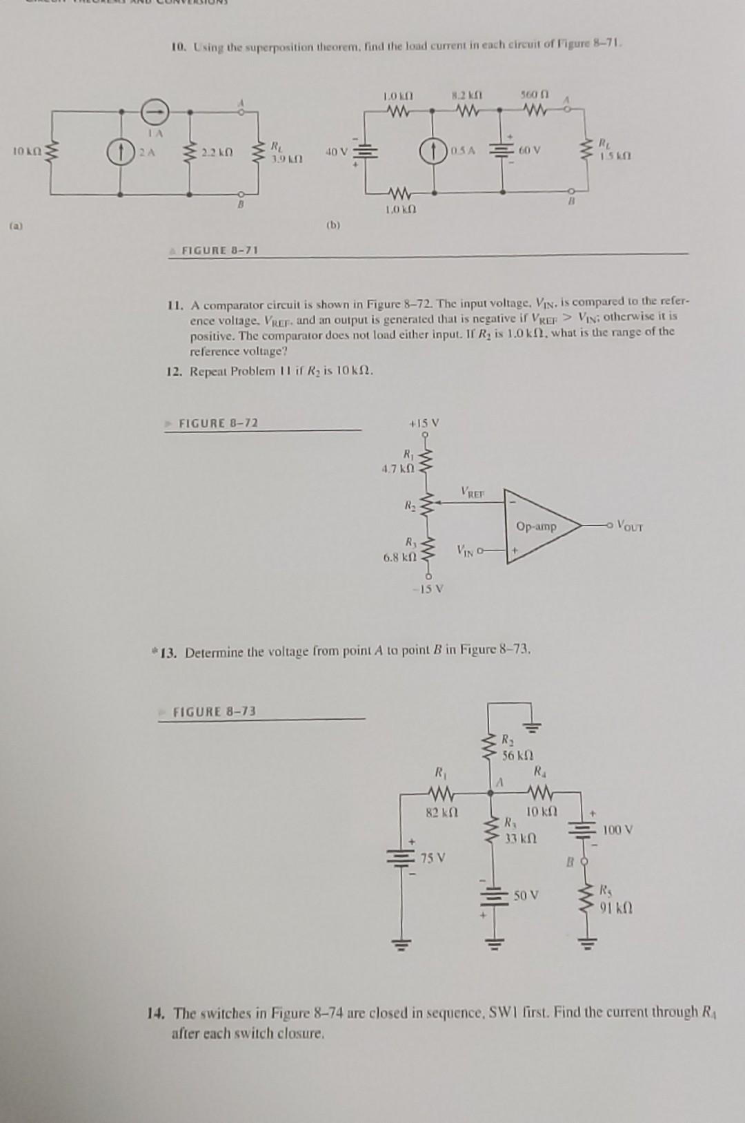 Solved -3 Source Conversions 1. A voltage source has the | Chegg.com