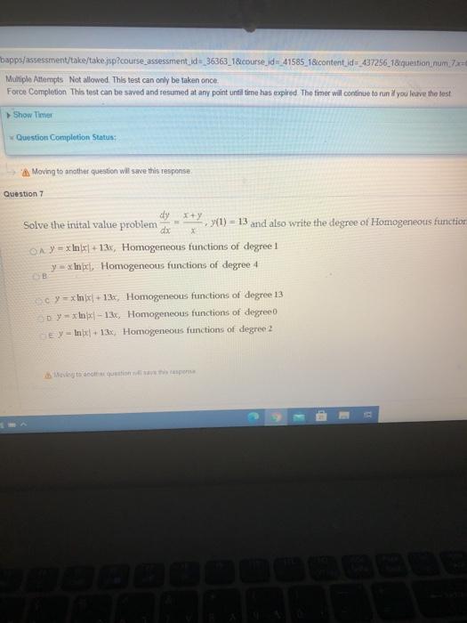 Solved bapps/assessment/take/take.jsp?course assessment | Chegg.com