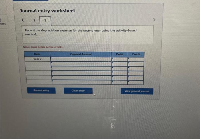 Solved Brlef Exercise 7-12 (Algo) Record depreclatlon using | Chegg.com