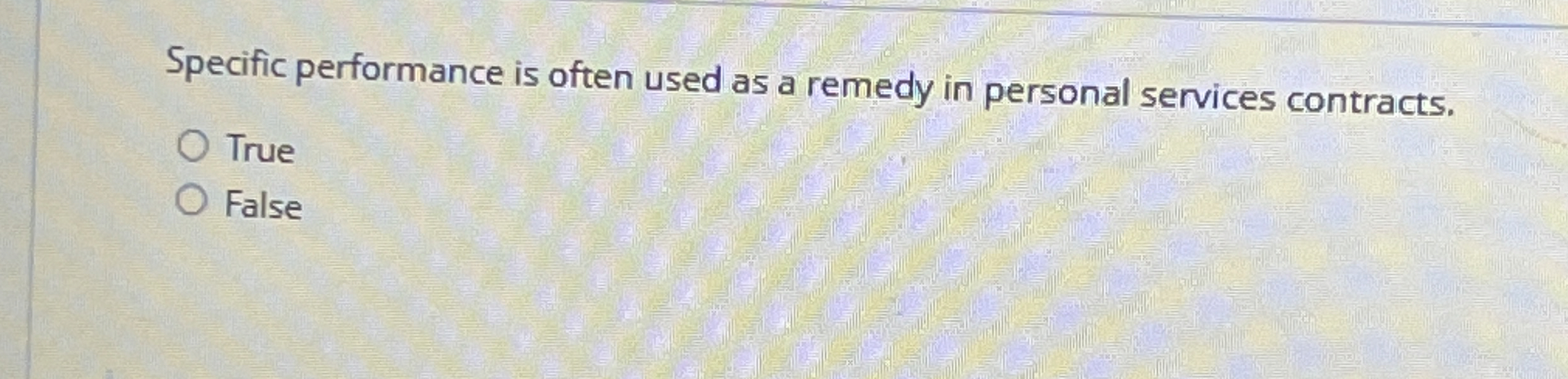 Solved Specific performance is often used as a remedy in | Chegg.com
