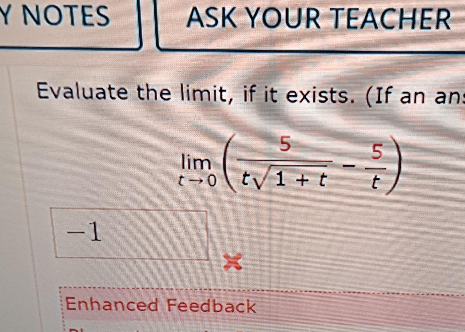 Evaluate the limit, if it exists. (If an an | Chegg.com
