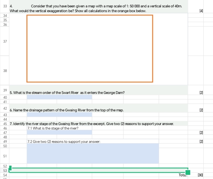 Solved Consider that you have been given a map with a map | Chegg.com