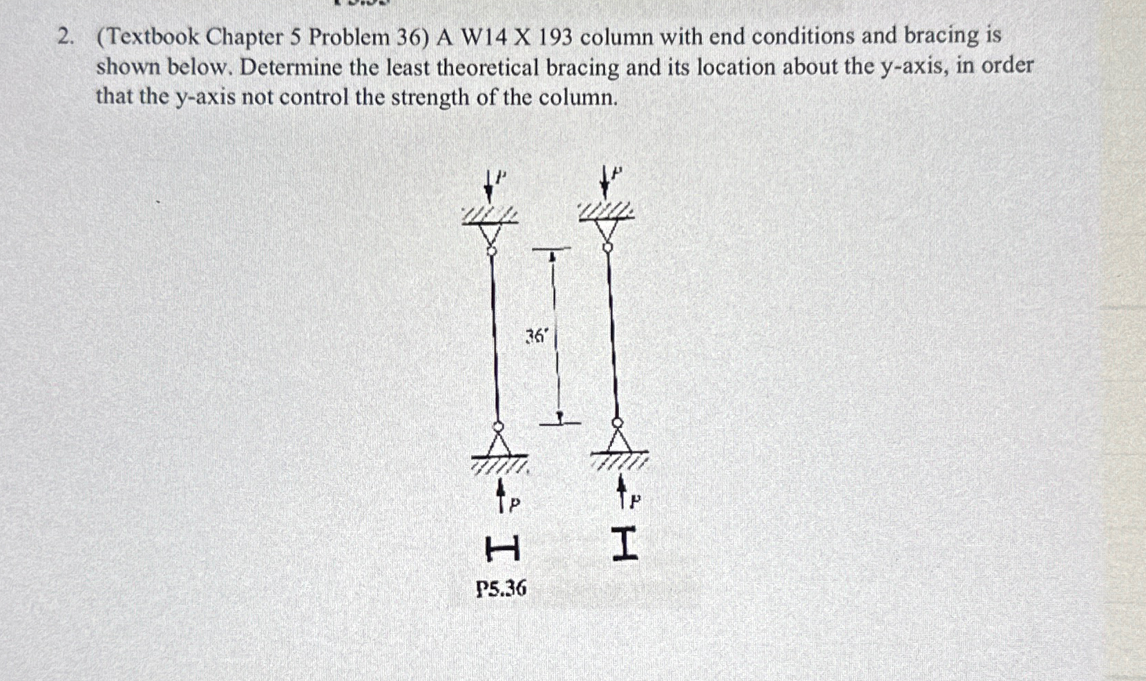 (Textbook Chapter 5 ﻿Problem 36) ﻿A W14 ﻿X 193 | Chegg.com