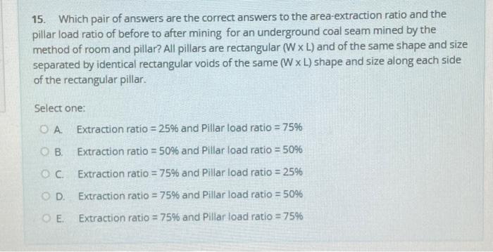 Solved 15. Which pair of answers are the correct answers to | Chegg.com