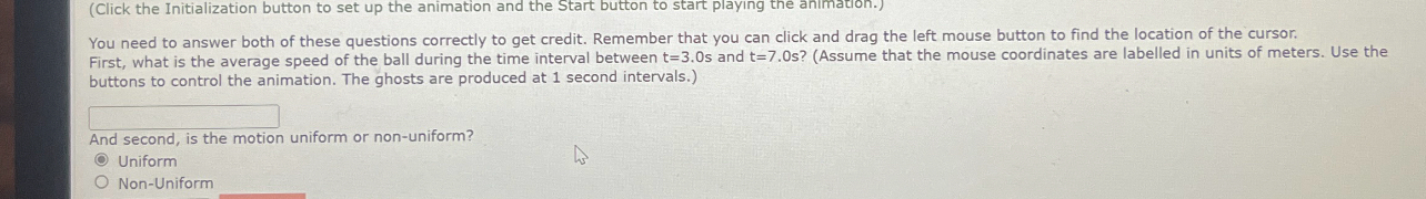 (Click the Initialization button to set up the | Chegg.com