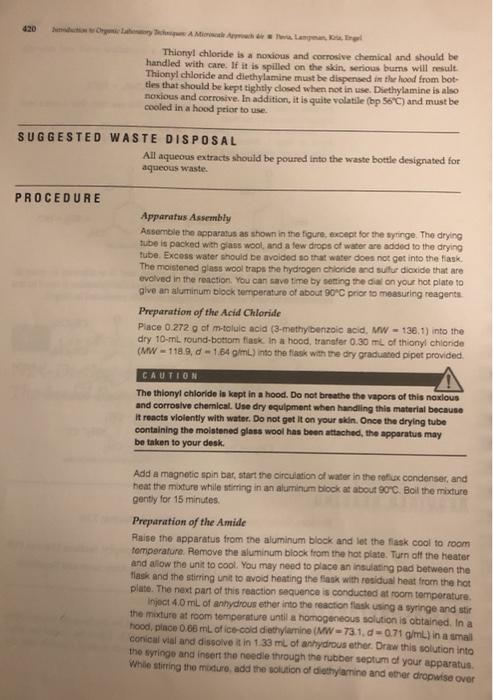 Solved What is the purpose of this lab? And a mechanism | Chegg.com