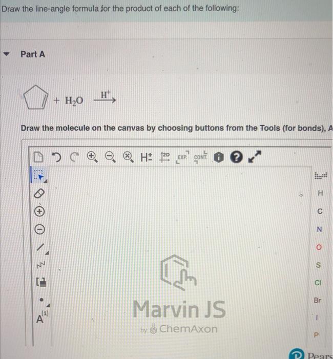 Solved Draw the line-angle formula for the product of each | Chegg.com