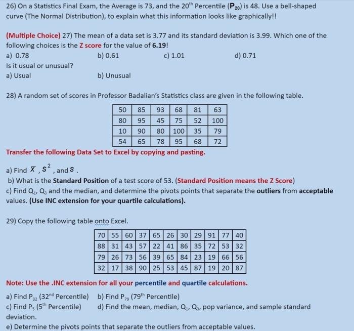 Solved 4) The data shown below represents the number of | Chegg.com
