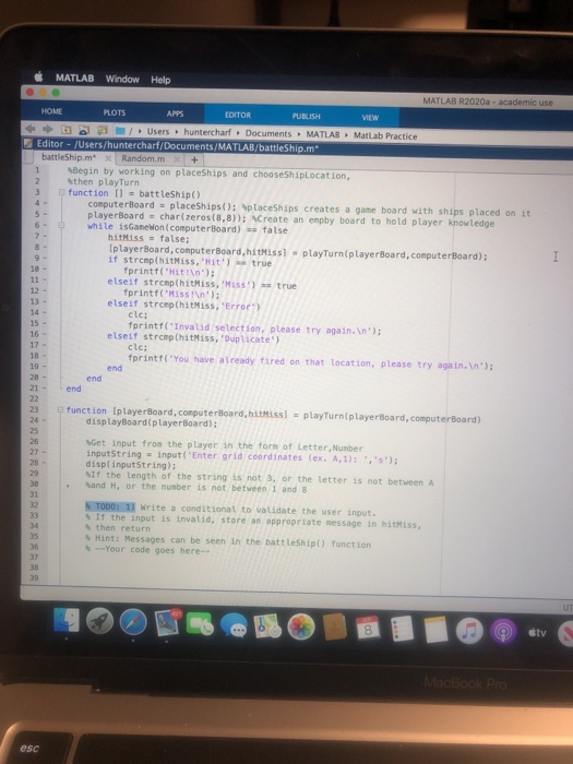 Solved Does anyone know how to do the TODO 1) that i have | Chegg.com