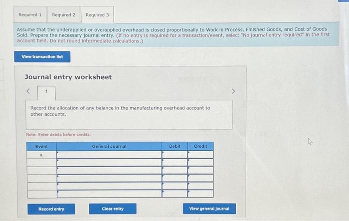 Solved Exercise 3-8 (Static) Applying Overhead; Journal | Chegg.com
