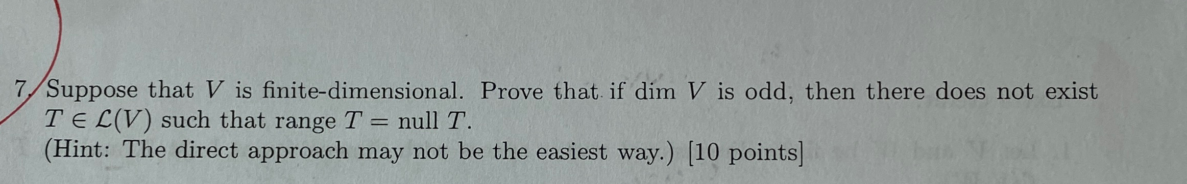 Solved Suppose that V ﻿is finite-dimensional. Prove that if | Chegg.com