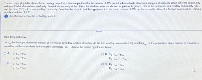 Solved Technology OutputThe accompanying table shows the | Chegg.com