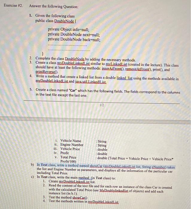 Solved Data Structures Practice Java Linked Lists And 6280