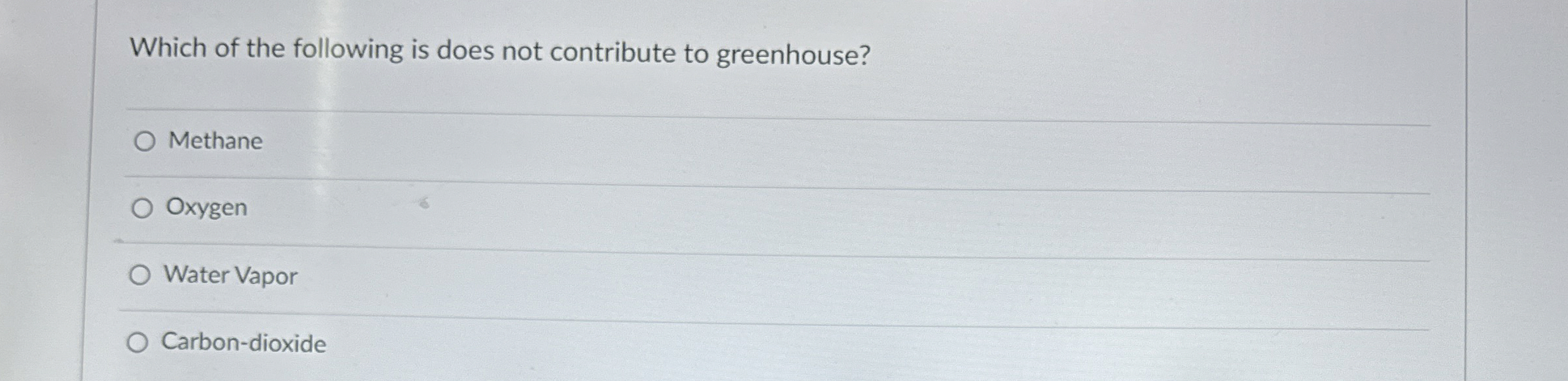 Solved Which of the following is does not contribute to | Chegg.com