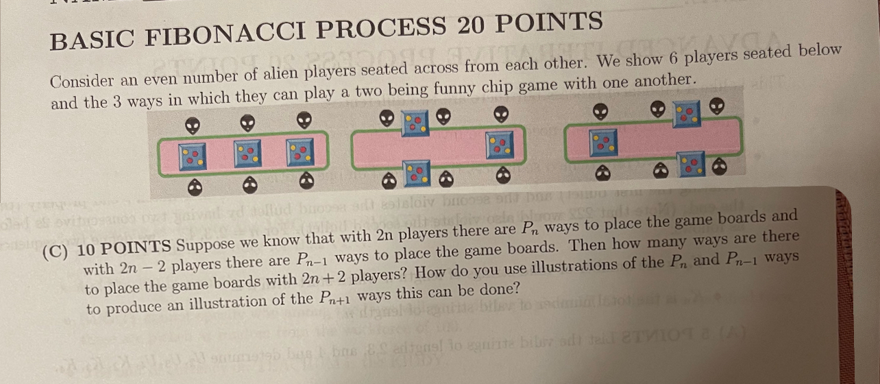 Solved BASIC FIBONACCI PROCESS 20 ﻿POINTSConsider an even | Chegg.com