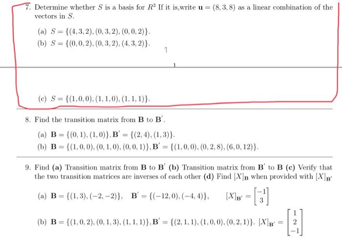 Solved 1. Determine whether the set, together with the | Chegg.com