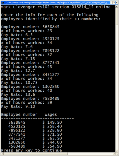 Solved Chapter 7 pc 6, Payroll: From the book:Write a | Chegg.com