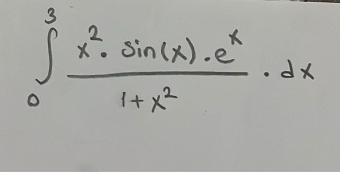 Find integral using analytical method( int_{0}^{3} | Chegg.com