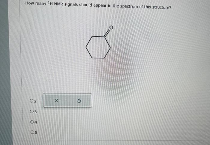 Solved How many signals are'expected in the 13C NMR spectrum | Chegg.com