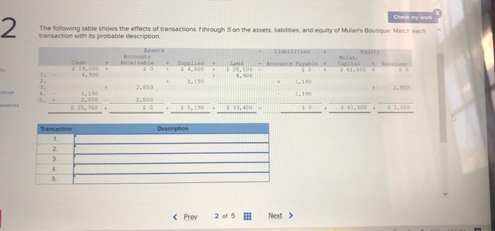 Solved Check my work Exercise 1-13 (Algo) Identifying | Chegg.com