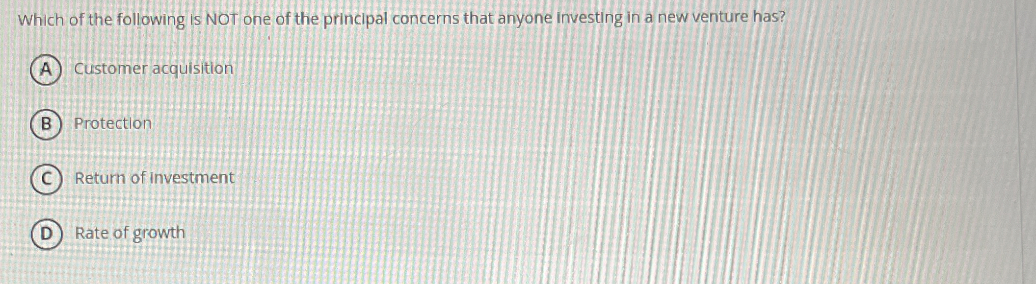 Solved Which of the following is NOT one of the principal | Chegg.com