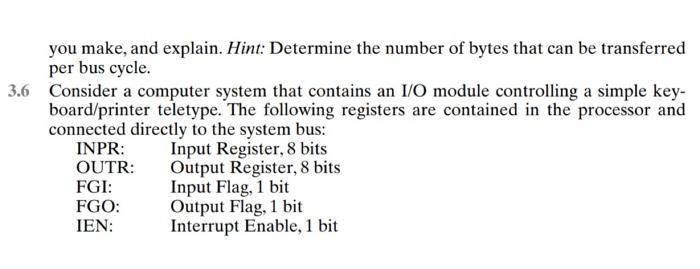 Solved 3.3 Consider a hypothetical 32-bit microprocessor | Chegg.com