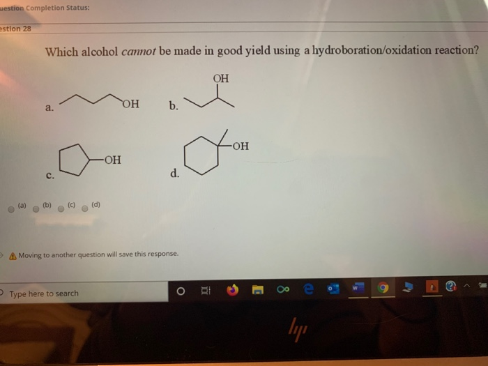 Solved estion Completion Status: stion 28 Which alcohol | Chegg.com Solved estion Completion Status: stion 28 Which alcohol | Chegg.com