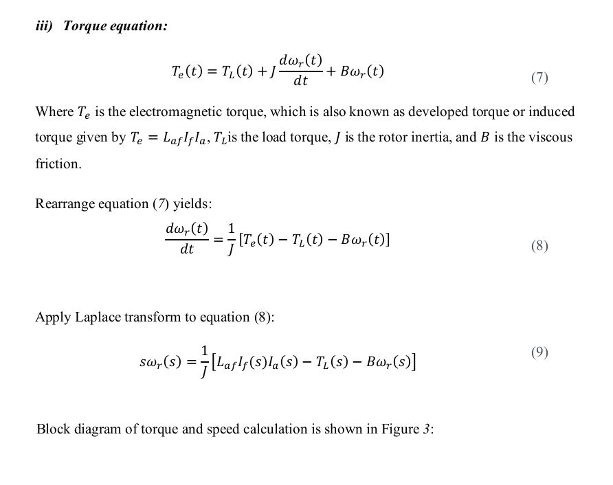 Solved iii) ﻿Torque | Chegg.com