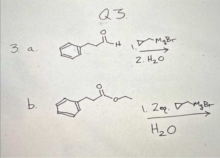 Solved 3. a. b. 1. eq. ∇MgBr2O | Chegg.com