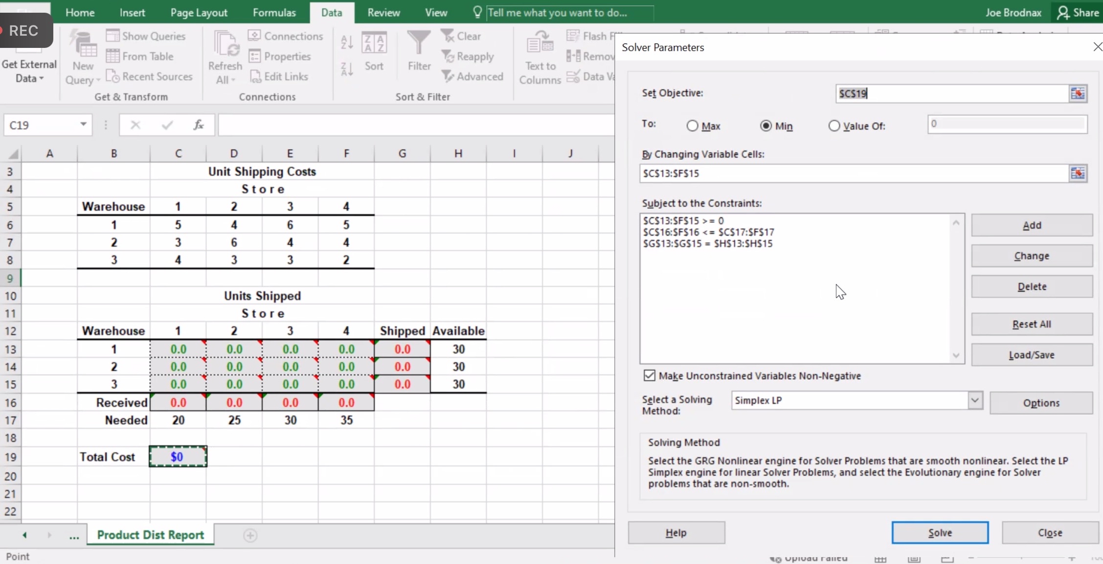 Solved please provide formula for constraint on excel | Chegg.com Solved please provide formula for constraint on excel | Chegg.com