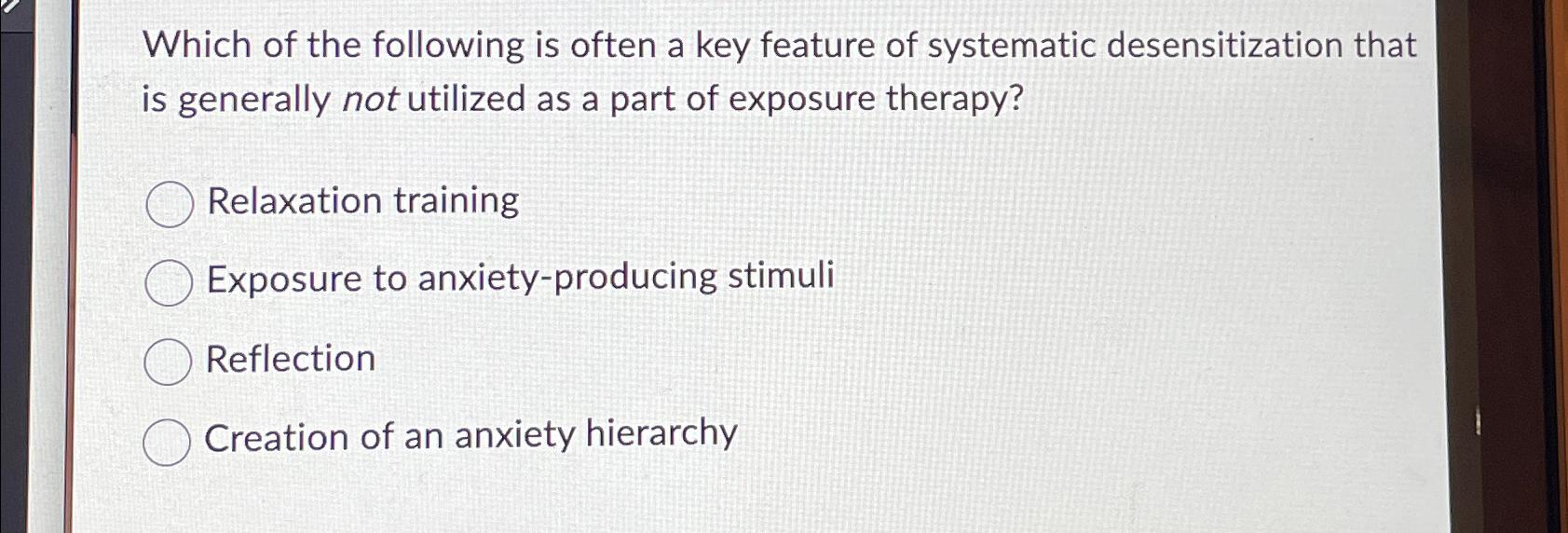 Solved Which of the following is often a key feature of | Chegg.com
