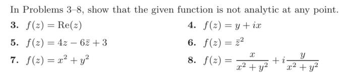 Solved A first course in complex analysis with applications, | Chegg.com